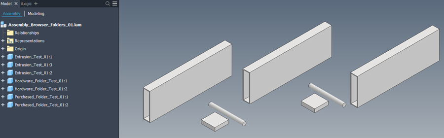 Inventor Tips And Tricks Using Ilogic To Automatically Place Components In Assembly Folders
